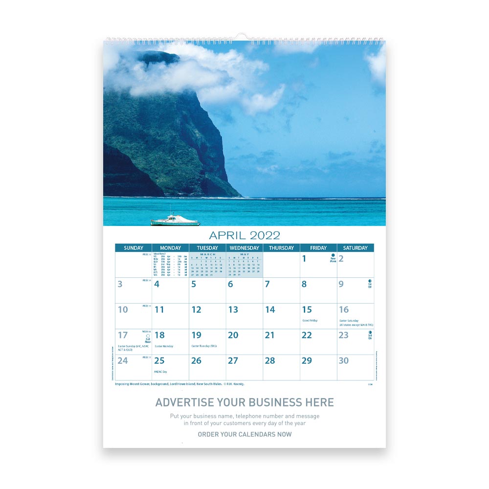 Australian Scenic Wall Calendar - Southern Cross Calendars