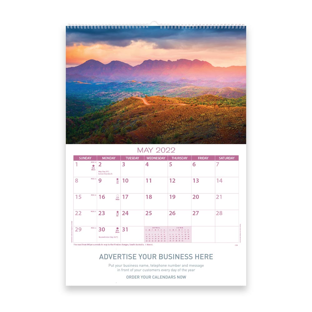 Australian Scenic Wall Calendar - Southern Cross Calendars