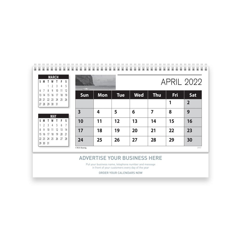 Australian Scenic Desk Top Calendar - Southern Cross Calendars