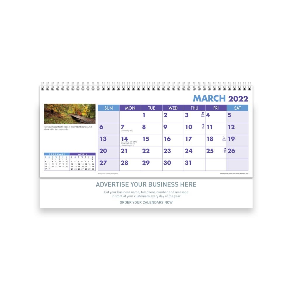 Australia Discovery Desk Calendar - Southern Cross Calendars